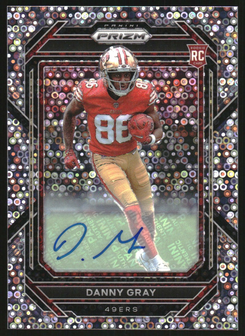 2022 Panini Prizm Autographs Prizms No Huddle #335 Danny Gray - NM-MT ...