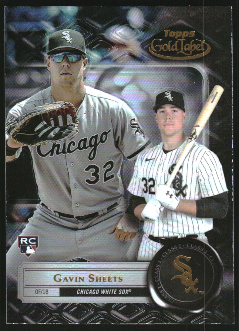 2022 Topps Gold Label Class 2 Black #6 Gavin Sheets - NM-MT