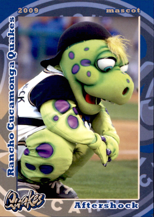 2009 Rancho Cucamonga Quakes Grandstand #NNO Mascot Aftershock - NM