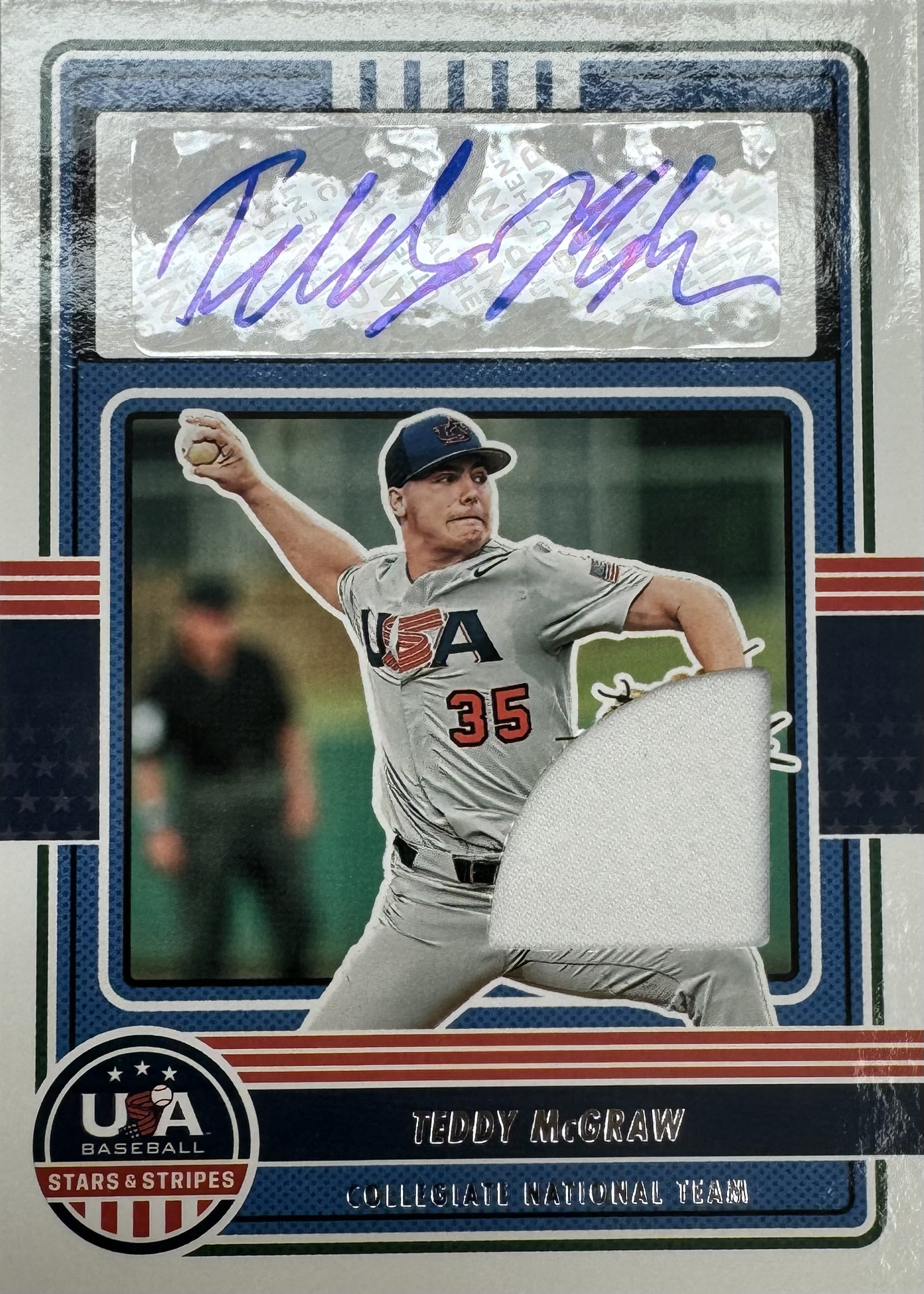 2023 USA Baseball Stars and Stripes Collegiate National Team Signatures ...