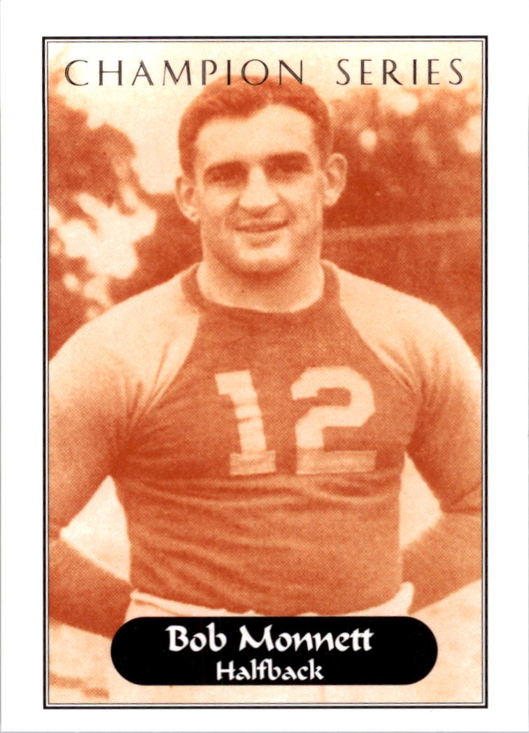 2001 Packers 1936 Champion Series #14 Bob Monnett - NM-MT