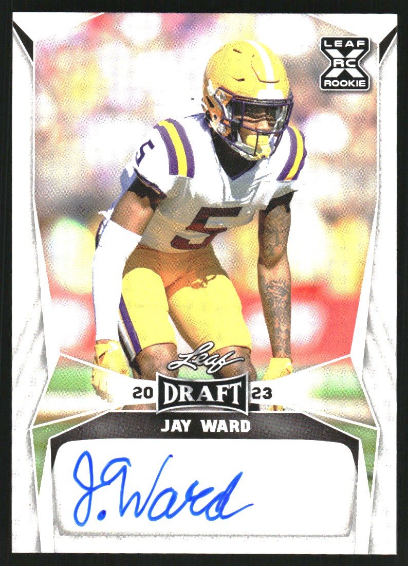 2023 Leaf Draft Autographs #BAJW1 Jay Ward - NM-MT