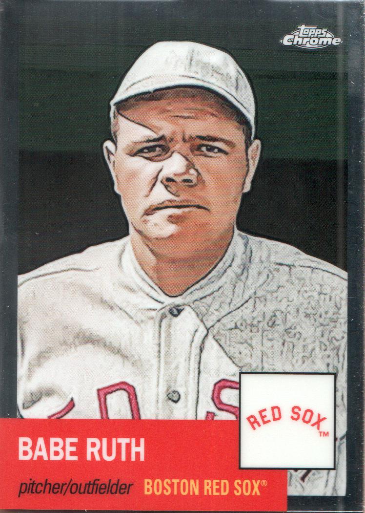 2022 Topps Chrome Platinum Anniversary #3 Babe Ruth - NM-MT ...