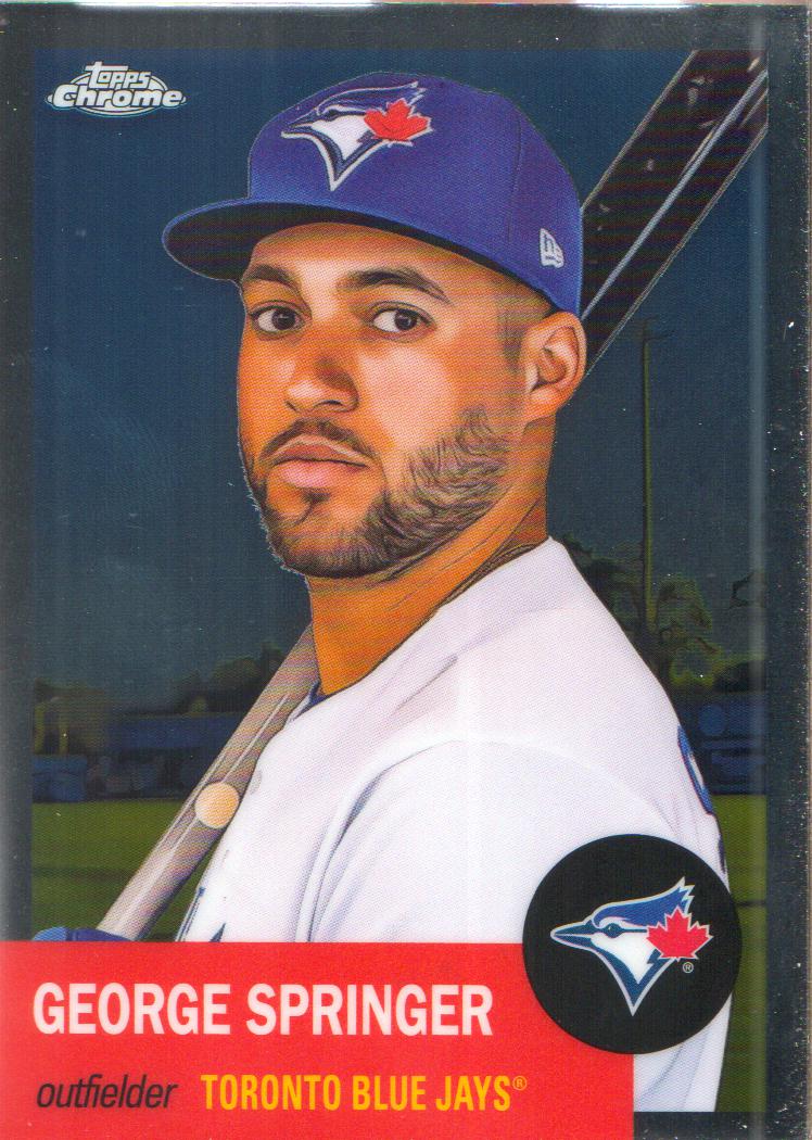2022 Topps Chrome Platinum Anniversary #36 George Springer - NM-MT ...