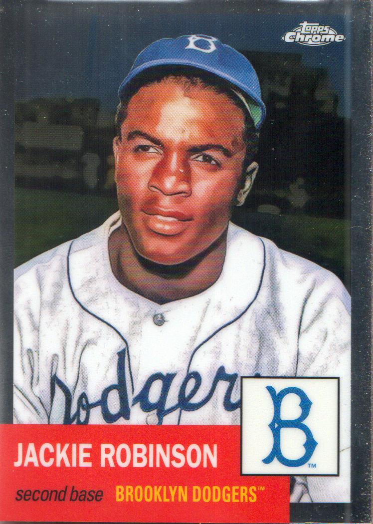 2022 Topps Chrome Platinum Anniversary #42 Jackie Robinson - NM-MT