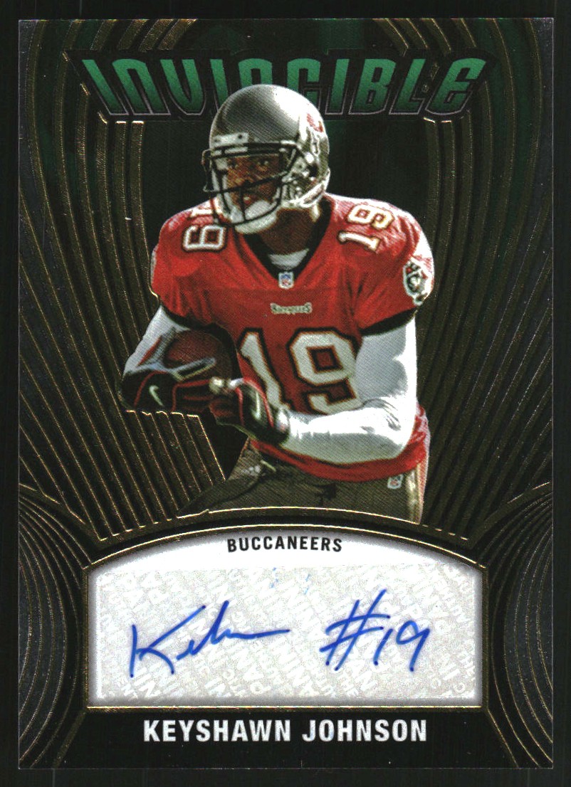 2022 Panini Chronicles Invincible Autographs #1 Keyshawn Johnson - NM-MT