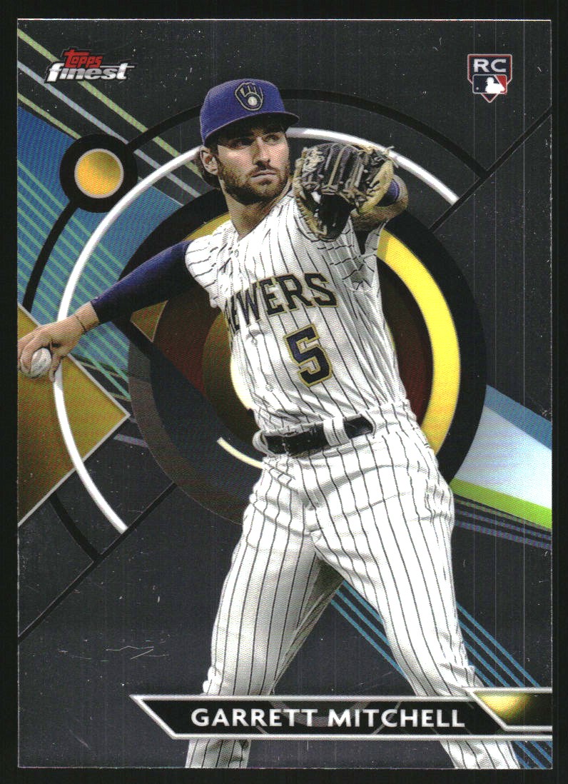 2023 Finest #67 Garrett Mitchell RC - NM-MT