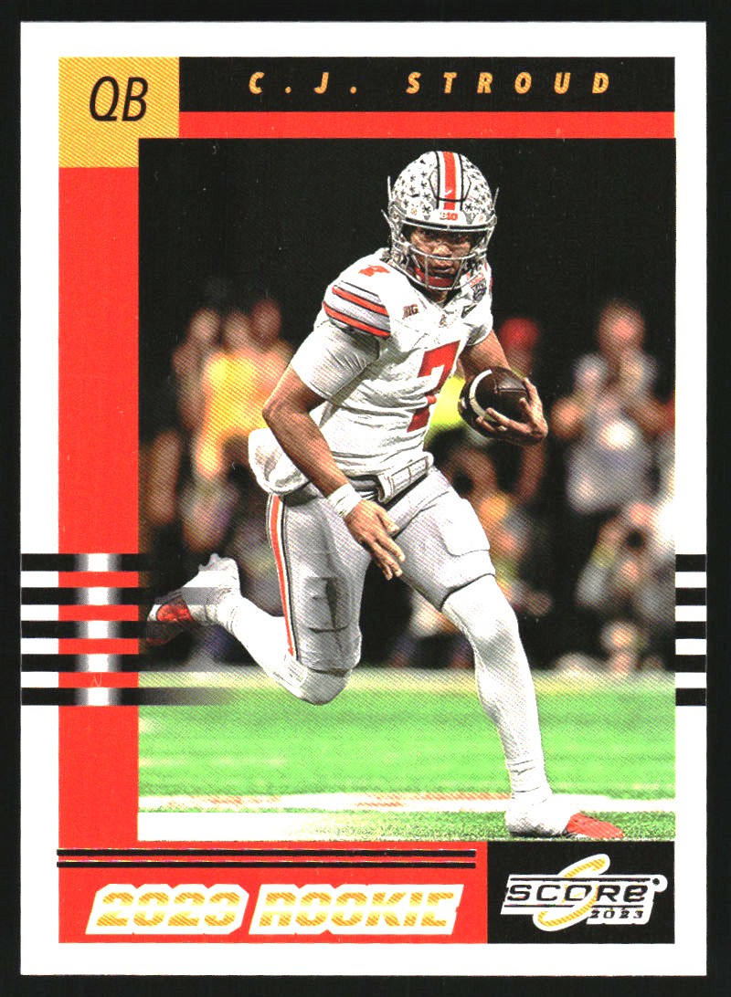2023 Score '03 Throwback Rookies #2 CJ Stroud - NM-MT - Burbank ...