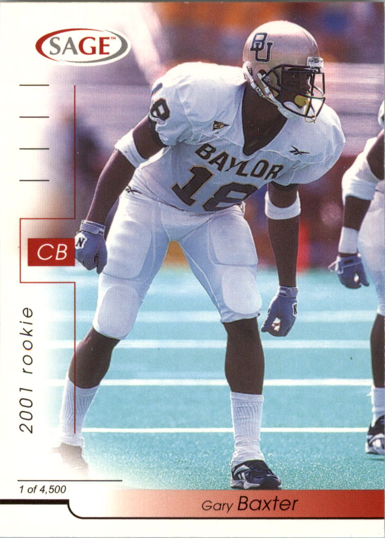 2001 SAGE #5 Gary Baxter - NM-MT