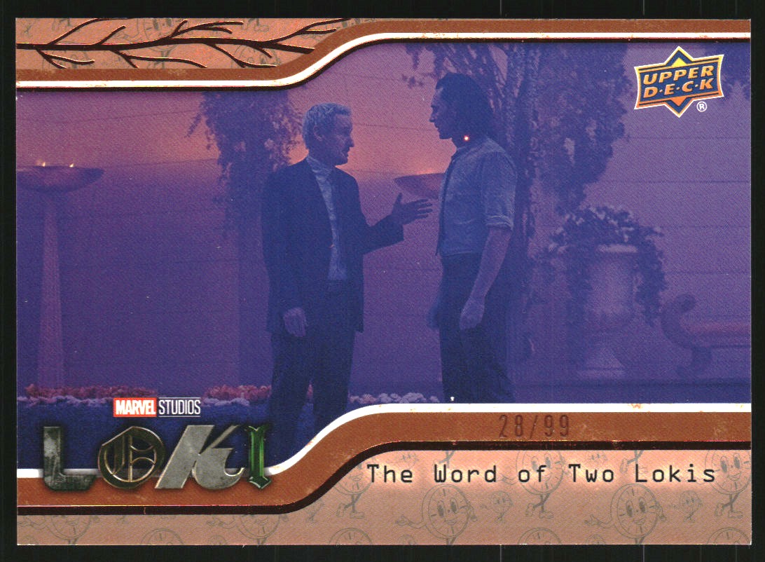 2023 Upper Deck Loki Season 1 Miss Minutes #54 The Word of Two Lokis ...