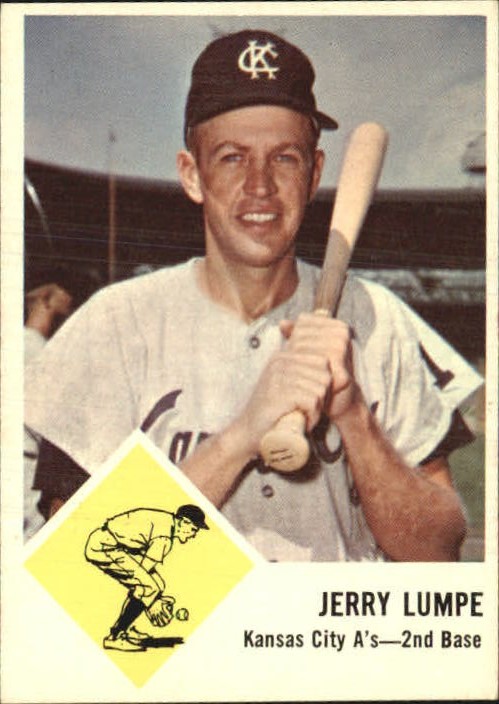 1963 Fleer #16 Jerry Lumpe A's EX G65928 - EX