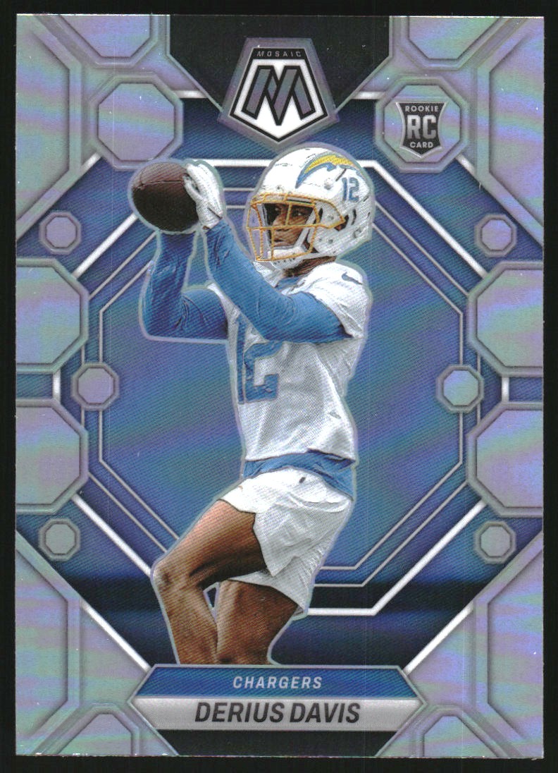 2023 Panini Mosaic Silver #311 Derius Davis - NM-MT