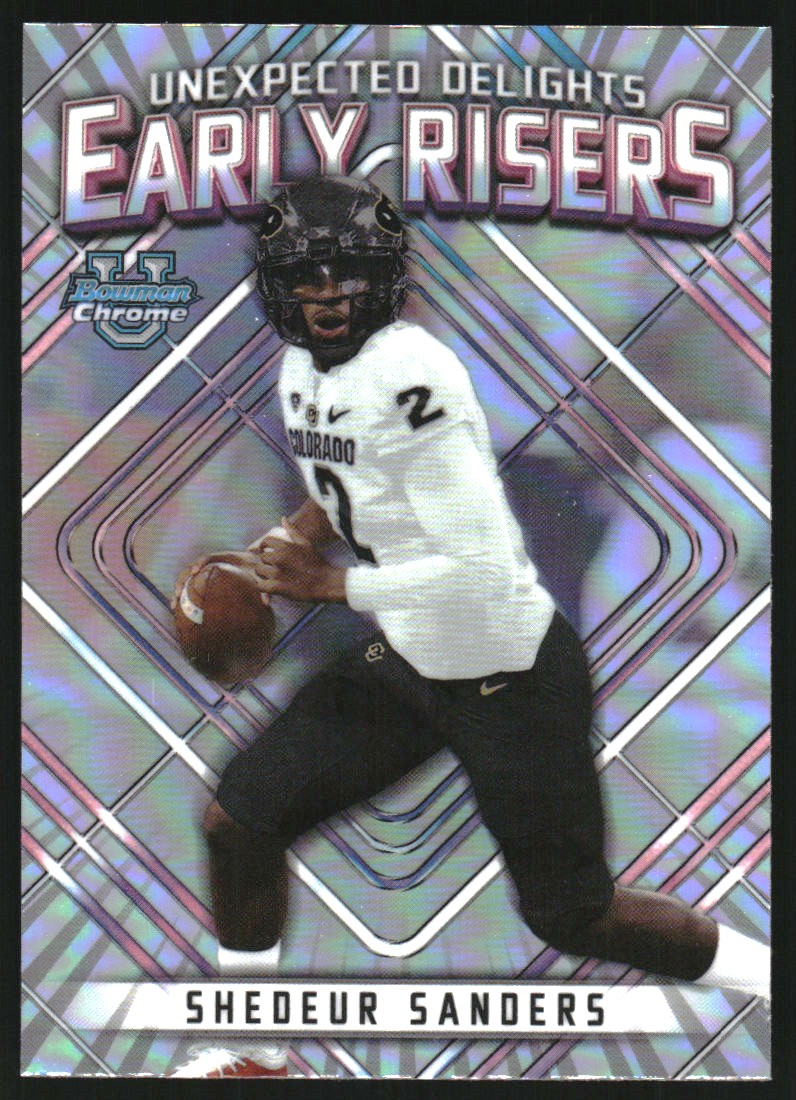 2023 Bowman Chrome University Unexpected Delights Early Risers #ER4 ...