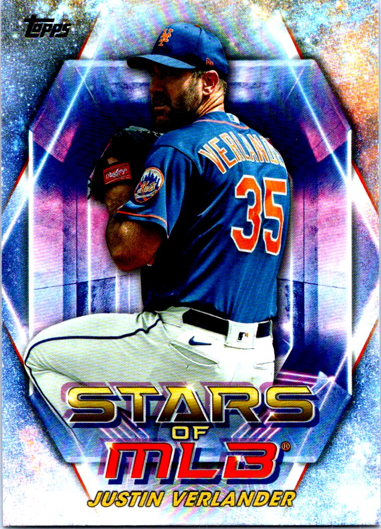 2023 Topps Stars of MLB #SMLB61 Justin Verlander - NM-MT