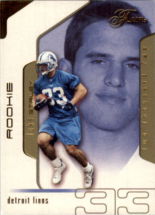 2002 Flair Collection #110 Luke Staley - NM-MT