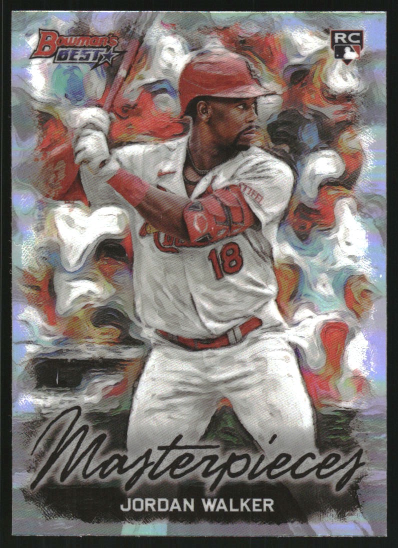 2023 Bowman's Best Bowman Masterpieces #BM11 Jordan Walker - NM-MT