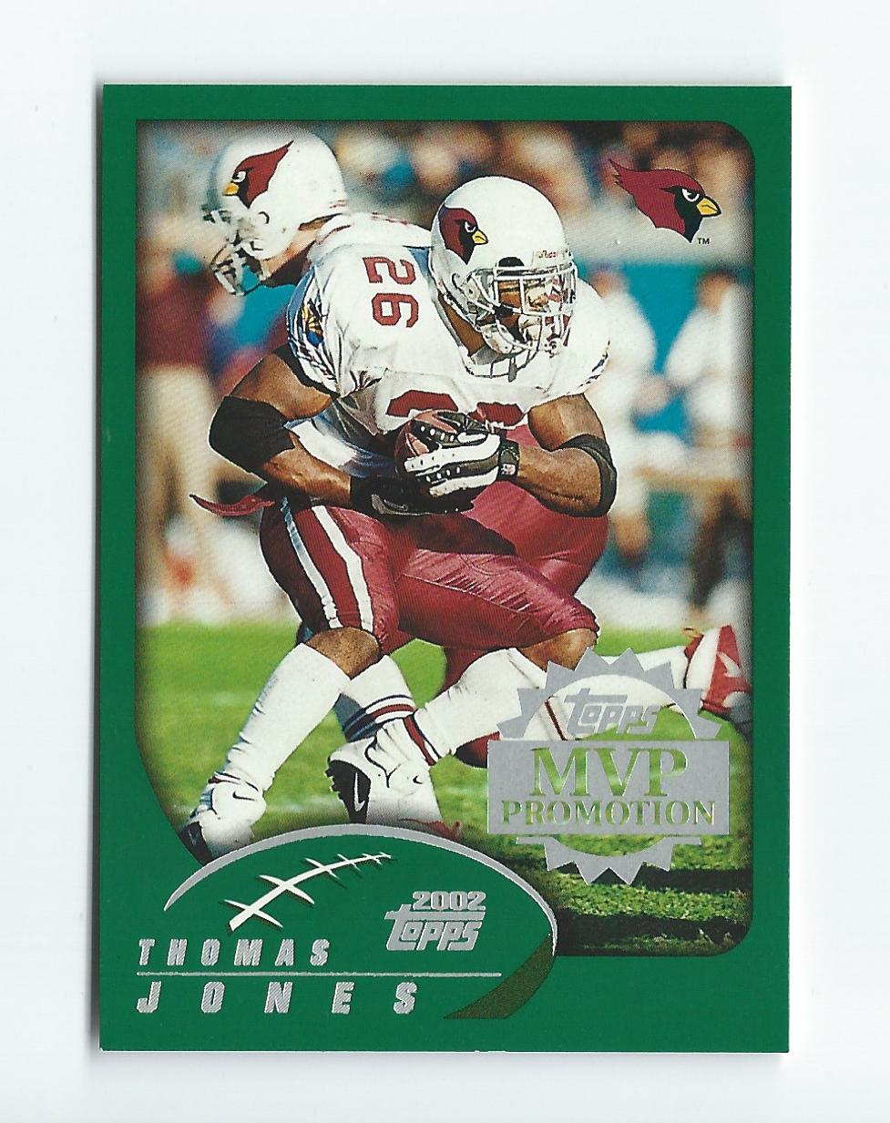 2002 Topps MVP Promotion #198 Thomas Jones Cardinals | eBay