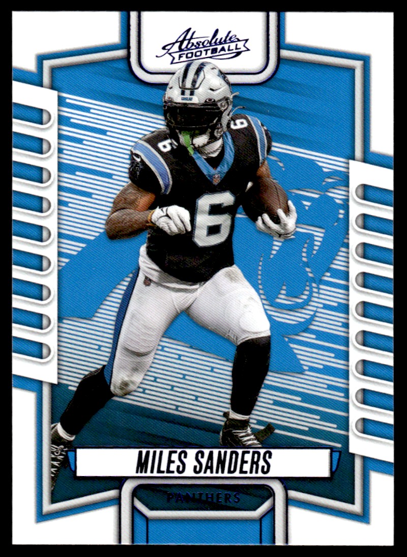 2023 Absolute Blue #48 Miles Sanders - NM-MT