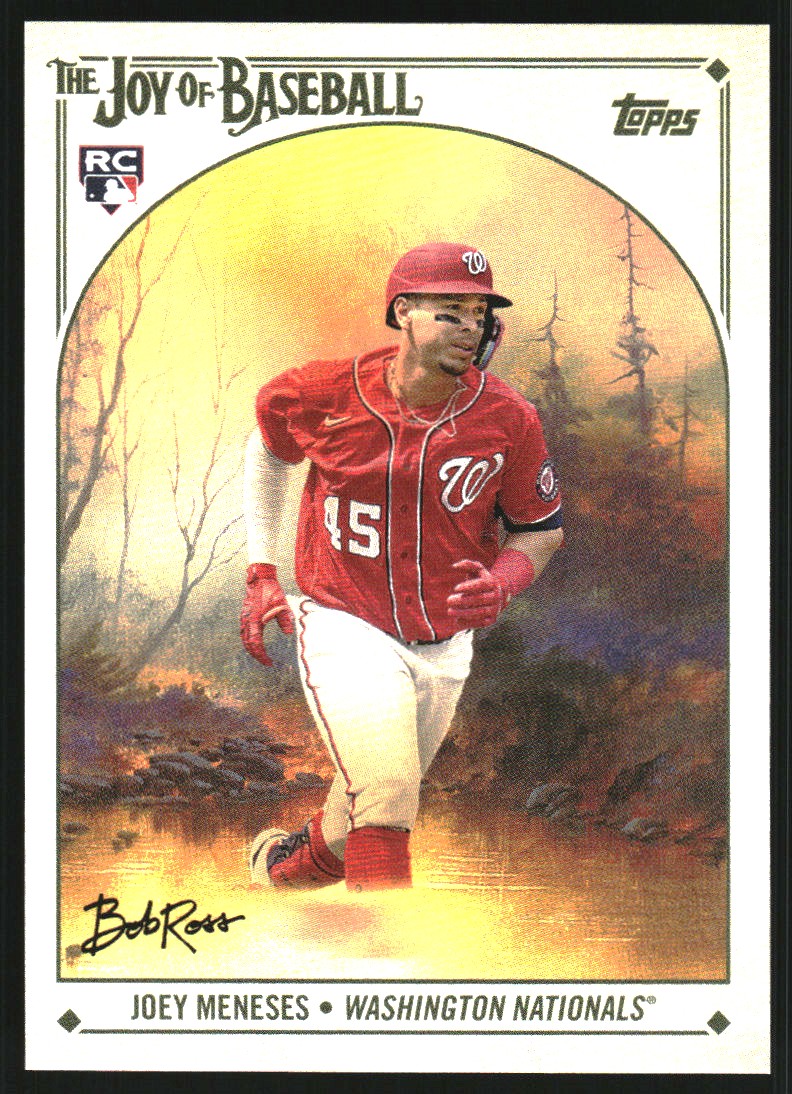 2023 Topps X Bob Ross The Joy of Baseball #98 Joey Meneses - NM-MT ...