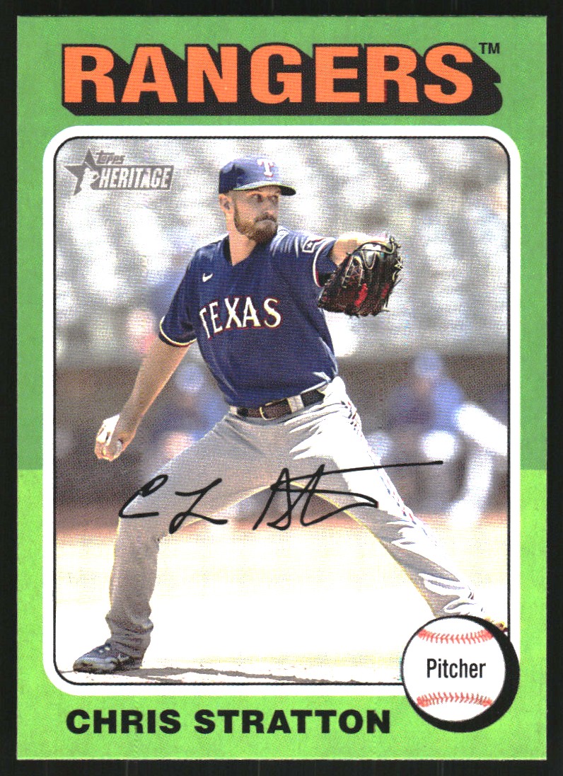 2024 Topps Heritage #430 Chris Stratton - NM-MT - Burbank Sportscards ...