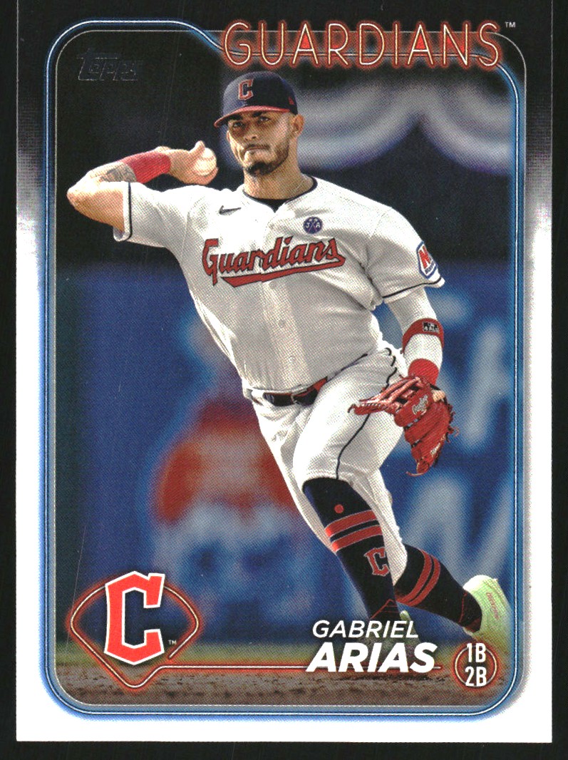 2024 Topps #579 Gabriel Arias - NM-MT