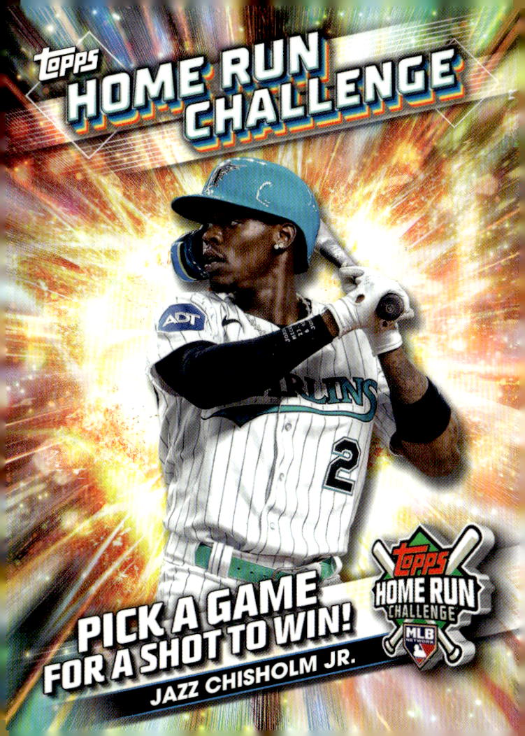 2024 Topps Home Run Challenge Code Cards Series 2 #HRC30 Jazz Chisholm Jr. - NM-MT