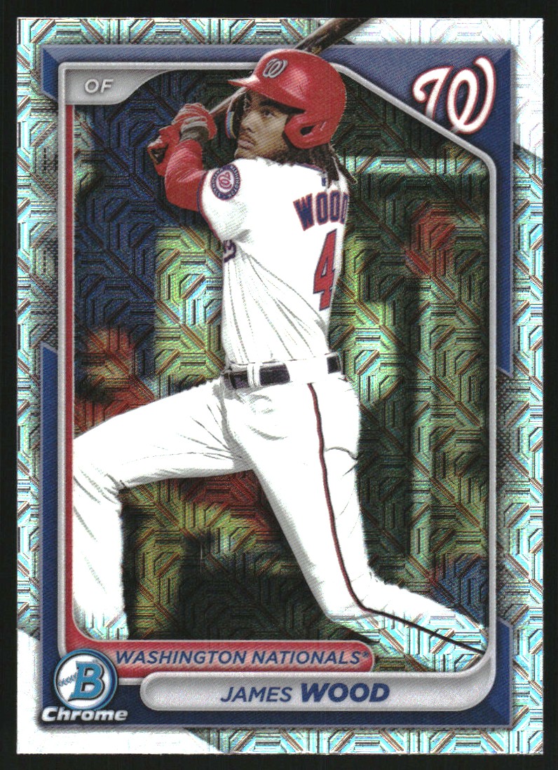 2024 Bowman Chrome Mega Box Prospects #BCP91 James Wood - NM-MT