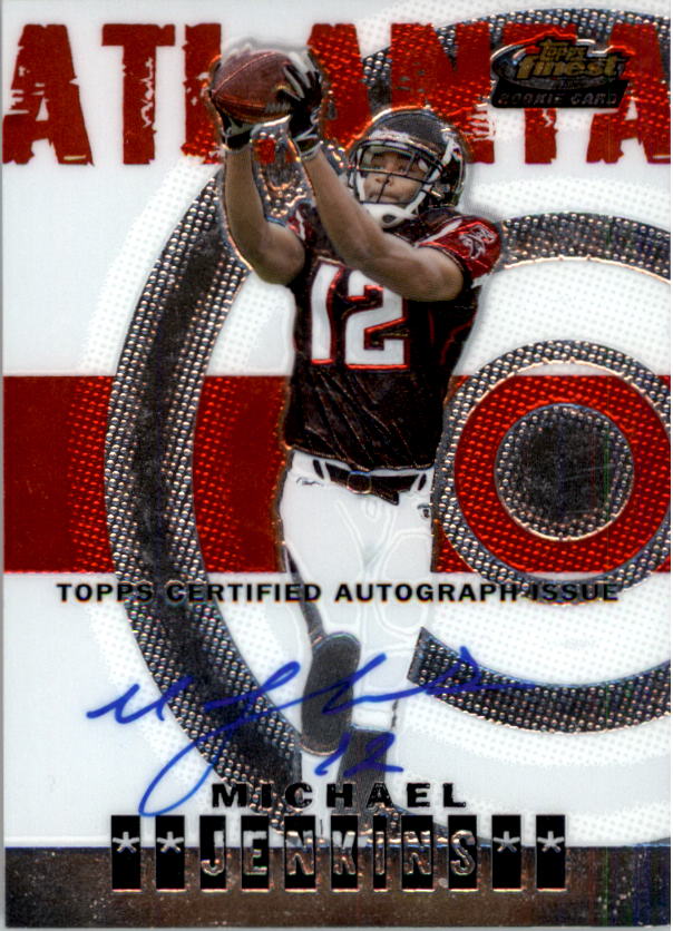 2004 Finest #122 Michael Jenkins AU RC - /999 - NM-MT