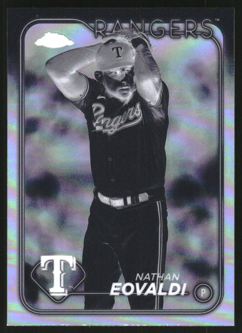 2024 Topps Chrome Negative Refractors #283 Nathan Eovaldi - NM-MT