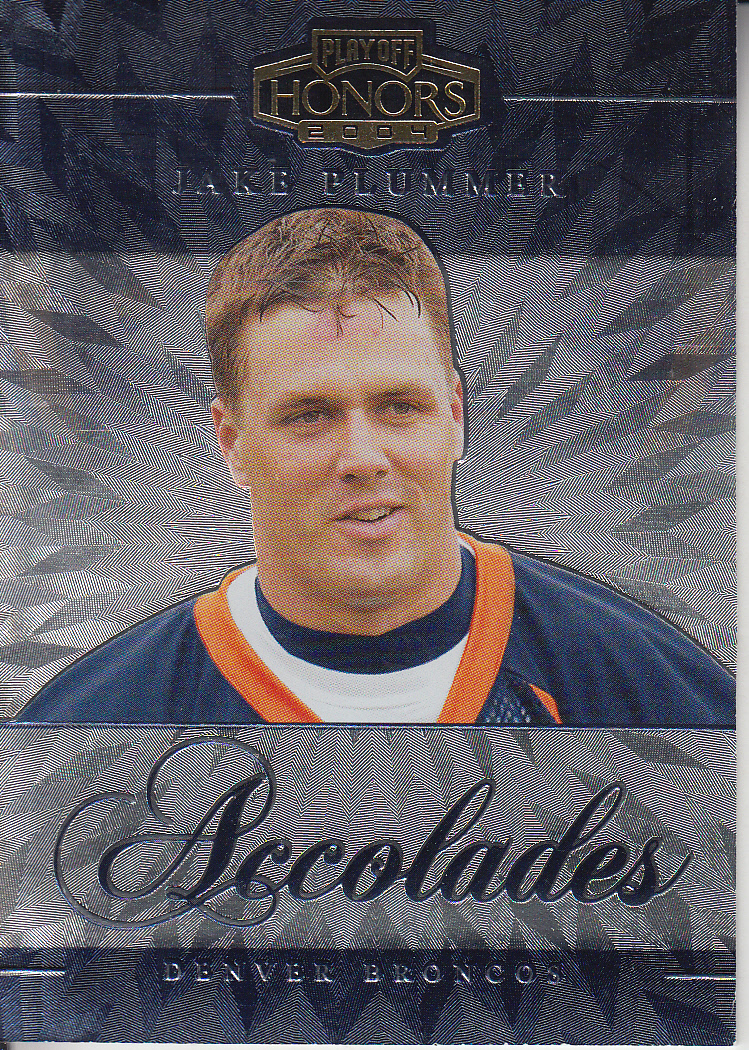 2004 Playoff Honors Accolades #A25 Jake Plummer - NM-MT - Burbank ...