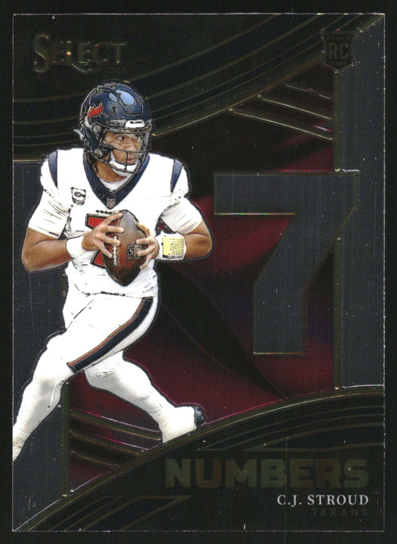 2023 Select Select Numbers #1 CJ Stroud - NM-MT