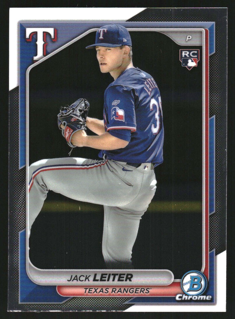 2024 Bowman Chrome #70 Jack Leiter RC - NM-MT - Burbank Sportscards | Beckett Marketplace