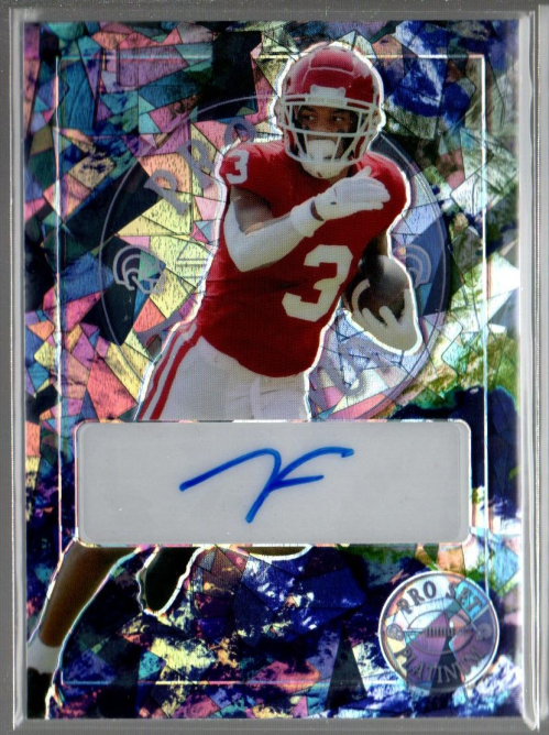 2024 Leaf Pro Set Metal Platinum Crystal Earth #PLJF1 Jalil Farooq - NM-MT