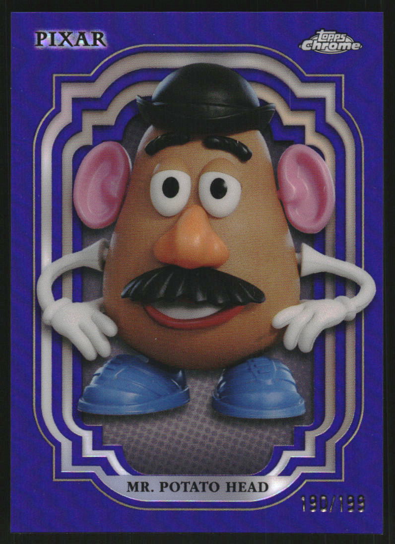 2024 Topps Chrome UK Disney Purple Refractors #65 Mr. Potato Head - NM-MT