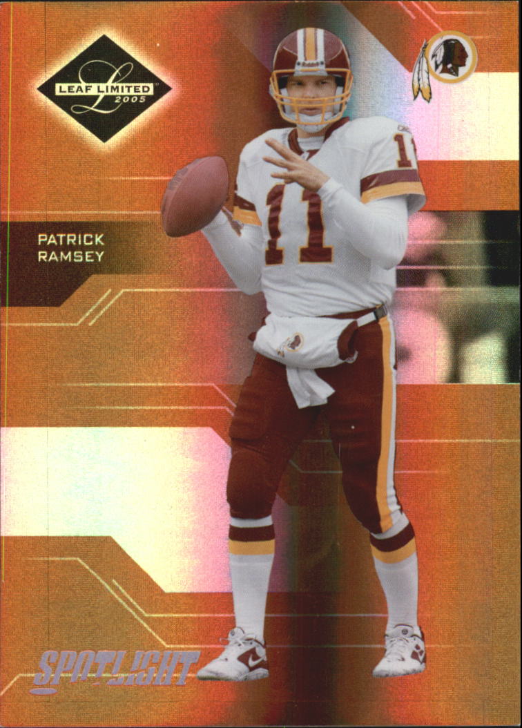 2005 Leaf Limited Bronze Spotlight #99 Patrick Ramsey - NM-MT