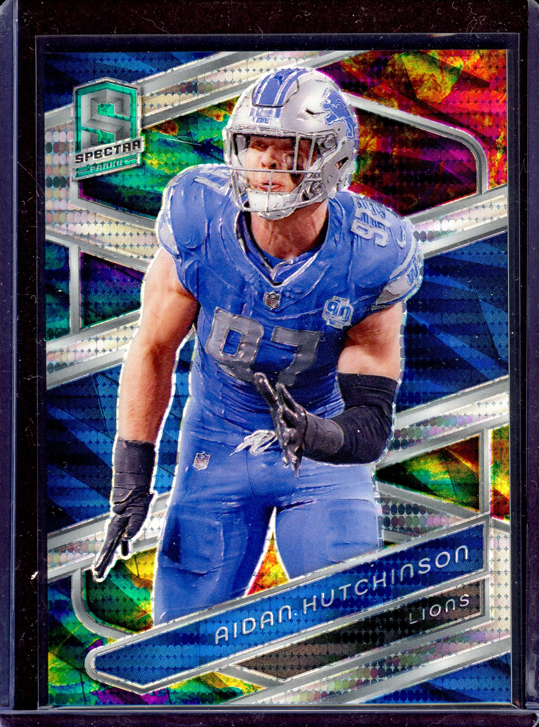 2024 Panini Spectra Celestial #40 Aidan Hutchinson - (#93/99) - MINT