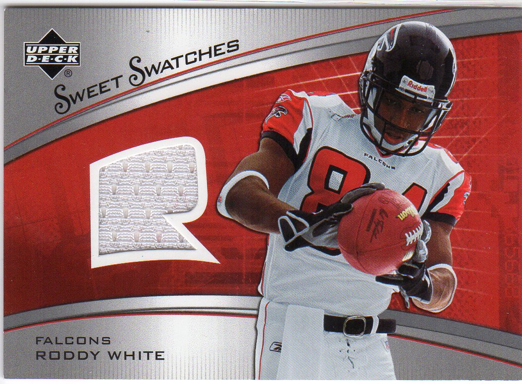 2005 Sweet Spot Rookie Sweet Swatches #SRRW Roddy White - NM-MT ...