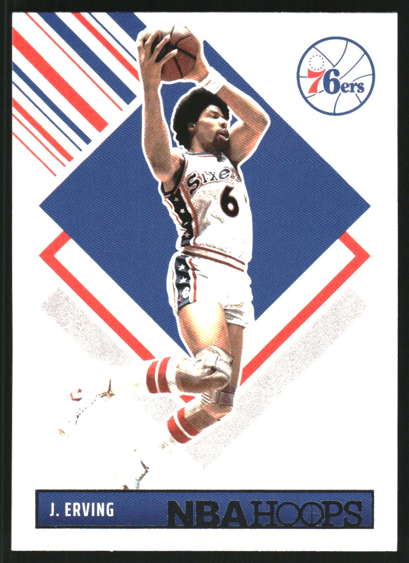 2024-25 Hoops #300 Julius Erving - NM-MT