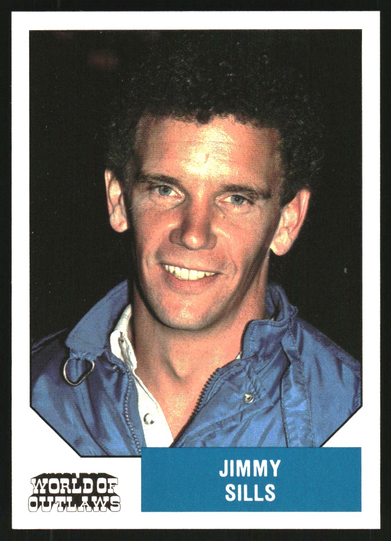 1987 World of Outlaws #15 Jimmy Sills - NM-MT