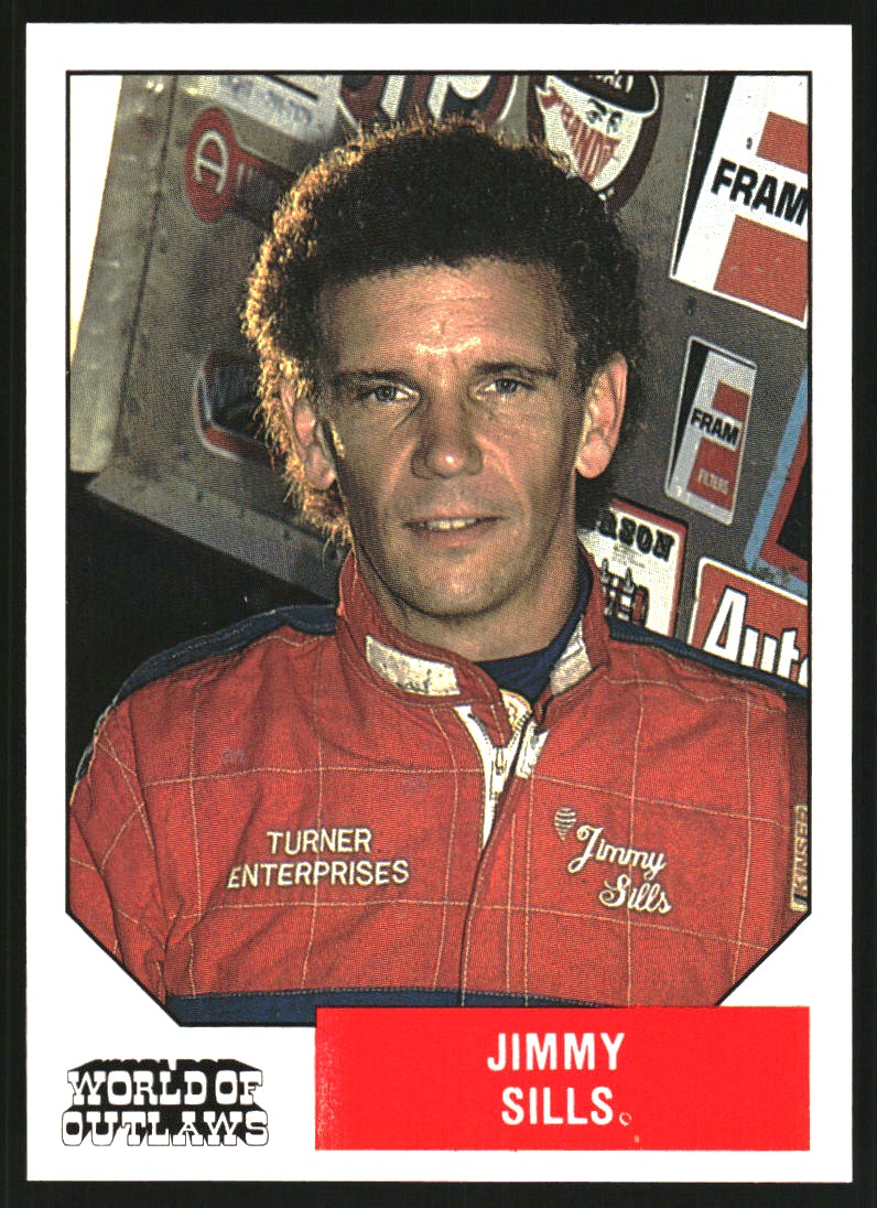 1988 World of Outlaws #16 Jimmy Sills - NM-MT