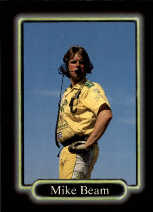 1990 Maxx Glossy #53 Mike Beam - NM-MT