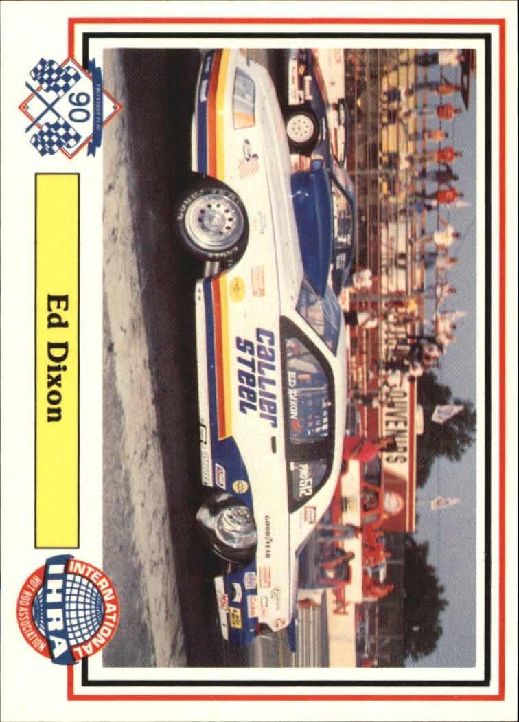 1990 Checkered Flag IHRA #71 Ed Dixon's Car - NM-MT