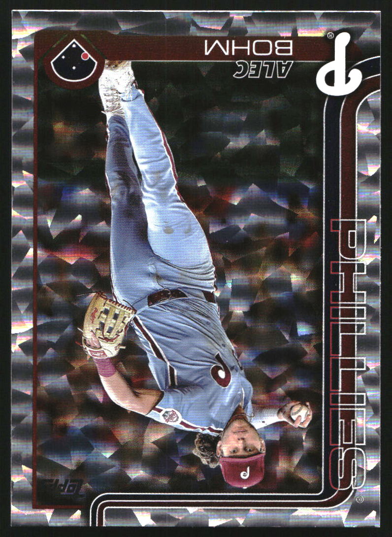 2025 Topps Silver Crackle Foil #7 Alec Bohm - NM-MT