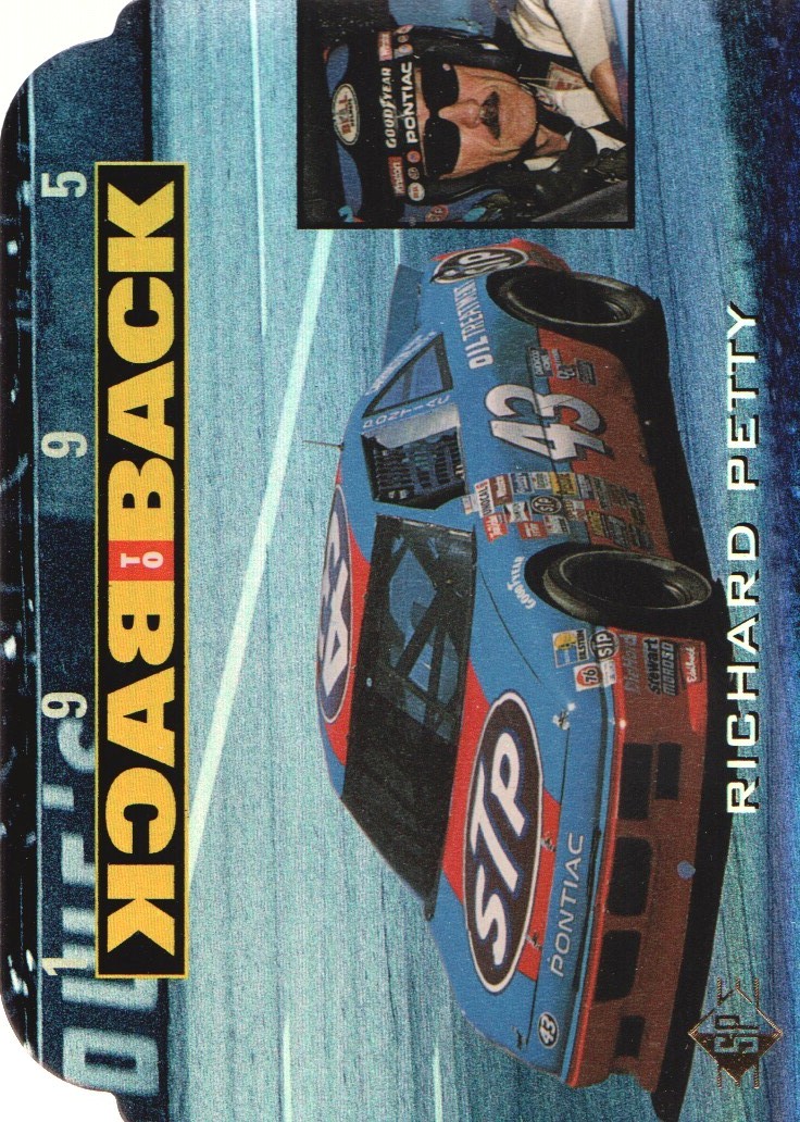 1995 SP Back-To-Back #BB1 Richard Petty - NM-MT