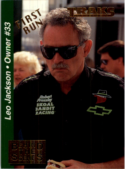 1995 Traks Behind The Scenes First Run #BTS23 Leo Jackson - NM-MT