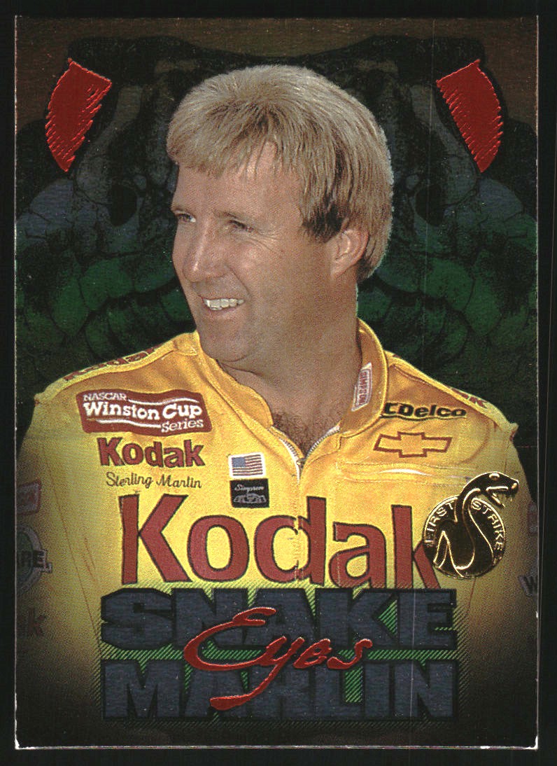 1997 Viper Snake Eyes First Strike #SE12 Sterling Marlin - NM-MT