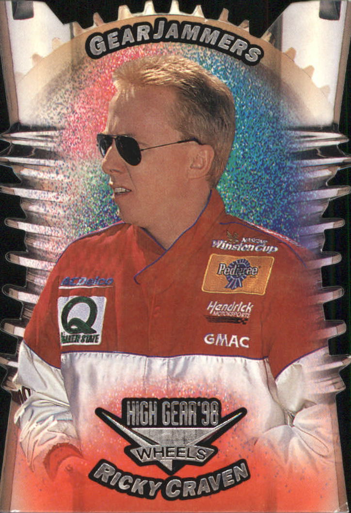1998 Wheels High Gear Gear Jammers #GJ26 Ricky Craven - NM-MT