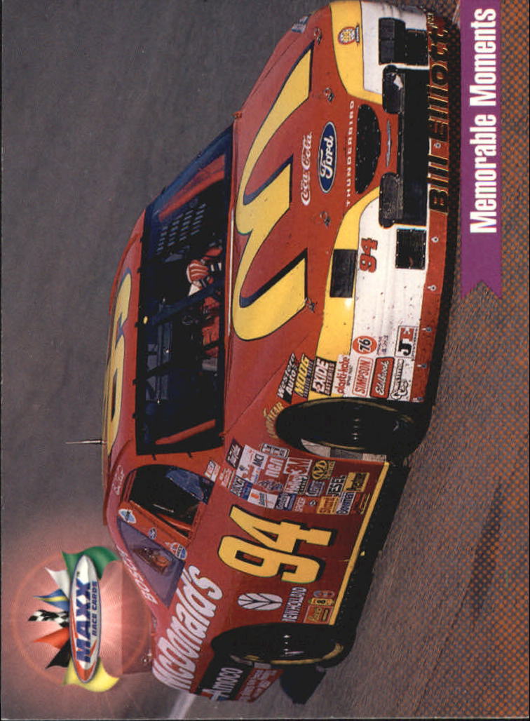 1998 Maxx 1997 Year In Review #70 Bill Elliott's Car - NM-MT