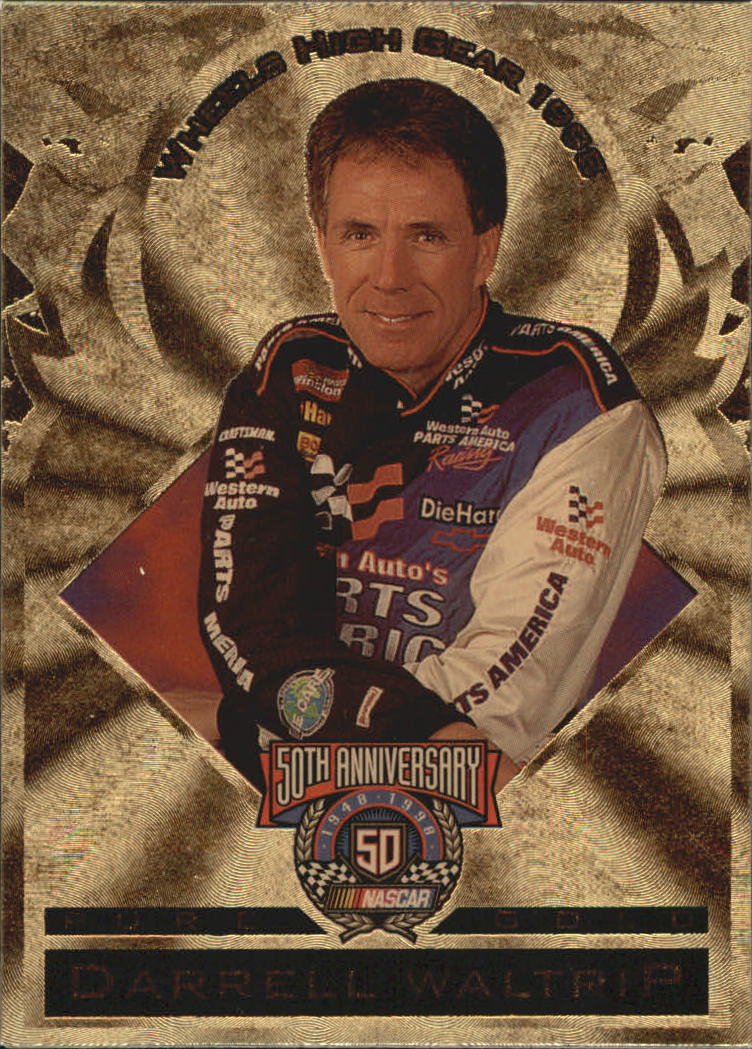 1998 Wheels High Gear Pure Gold #PG6 Darrell Waltrip - NM-MT