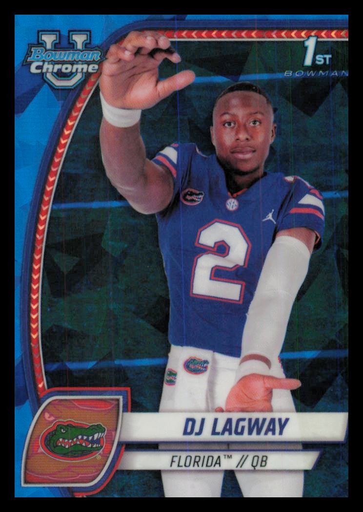 2024 Bowman Chrome Sapphire University #63 DJ Lagway - NM-MT